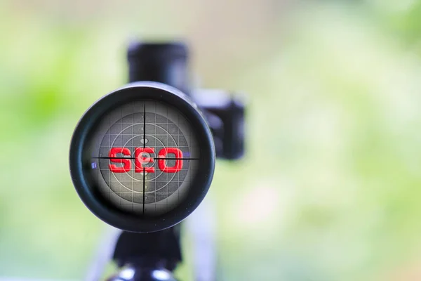 Rifle target view on Natural Background. Stock Photo by ©ganchaonan1 ...