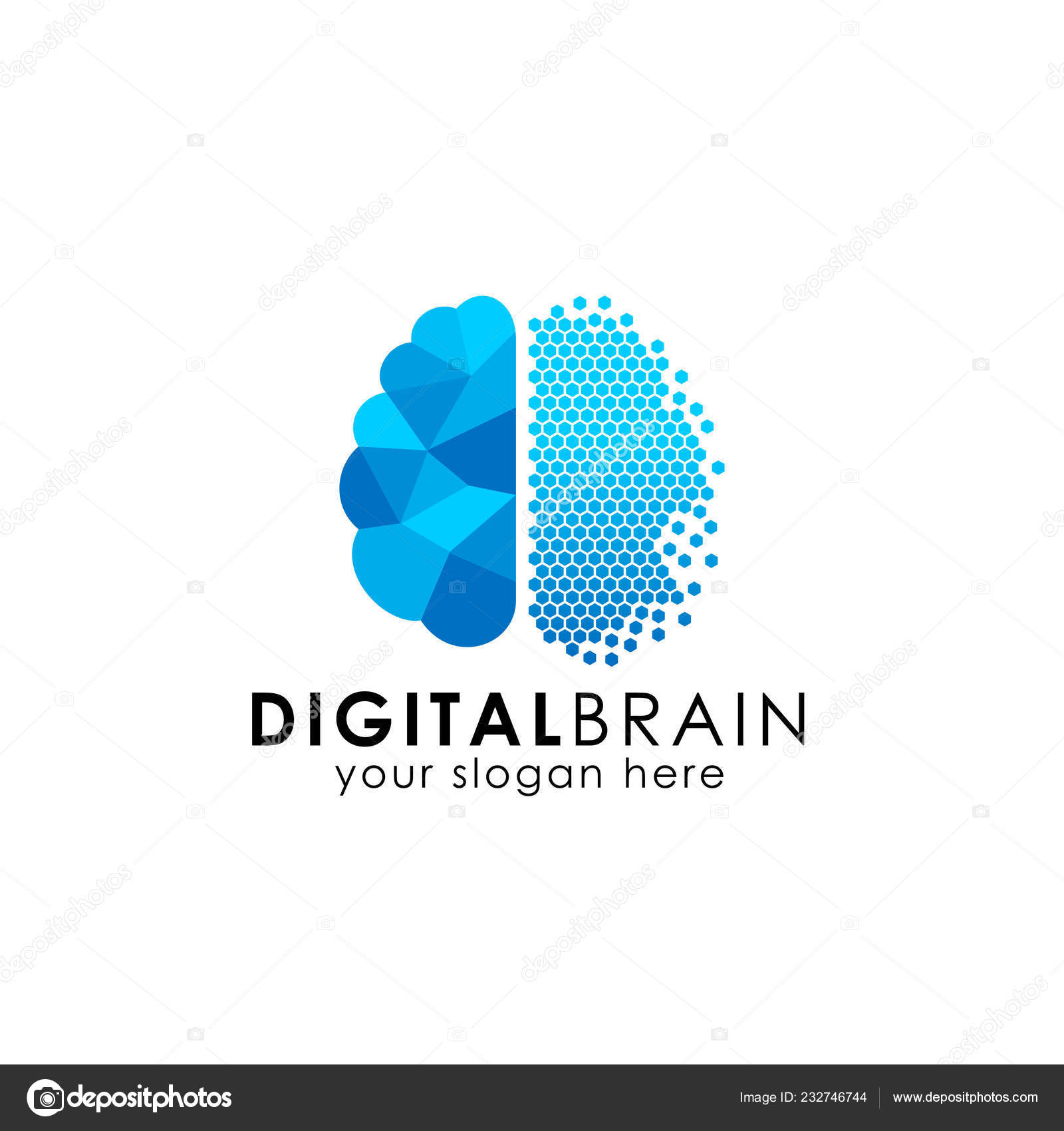 Brain Logo Vector