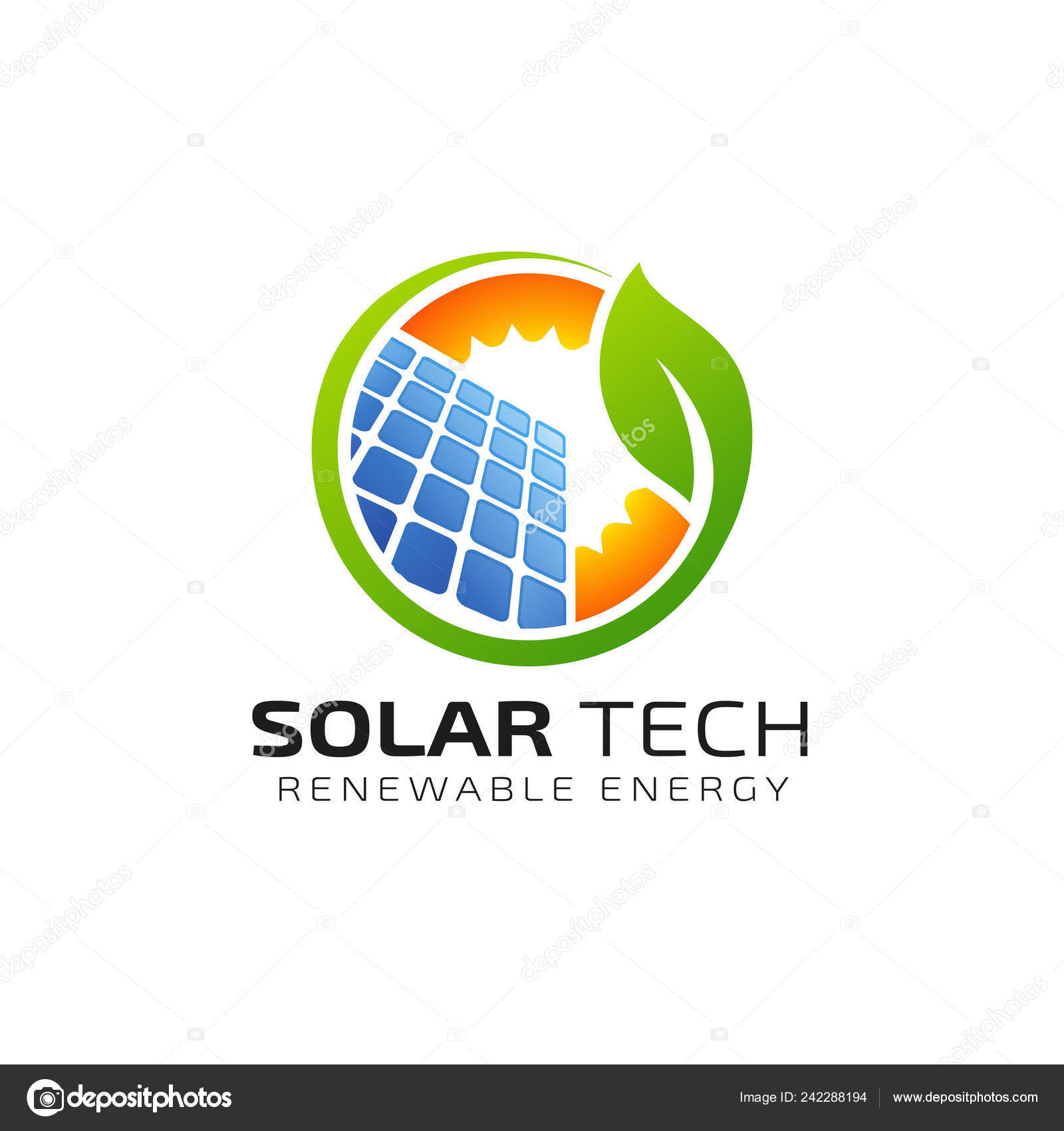 Green Energy Logo Design