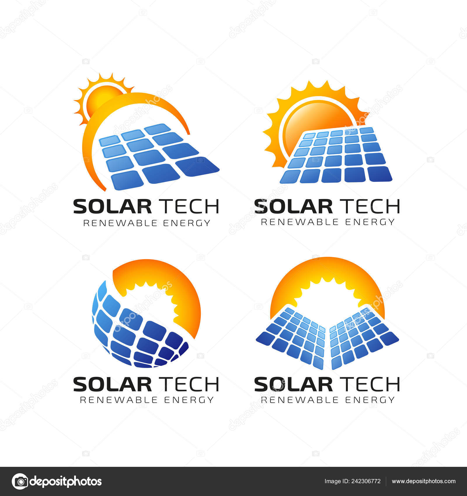 Solar Company Logo Design