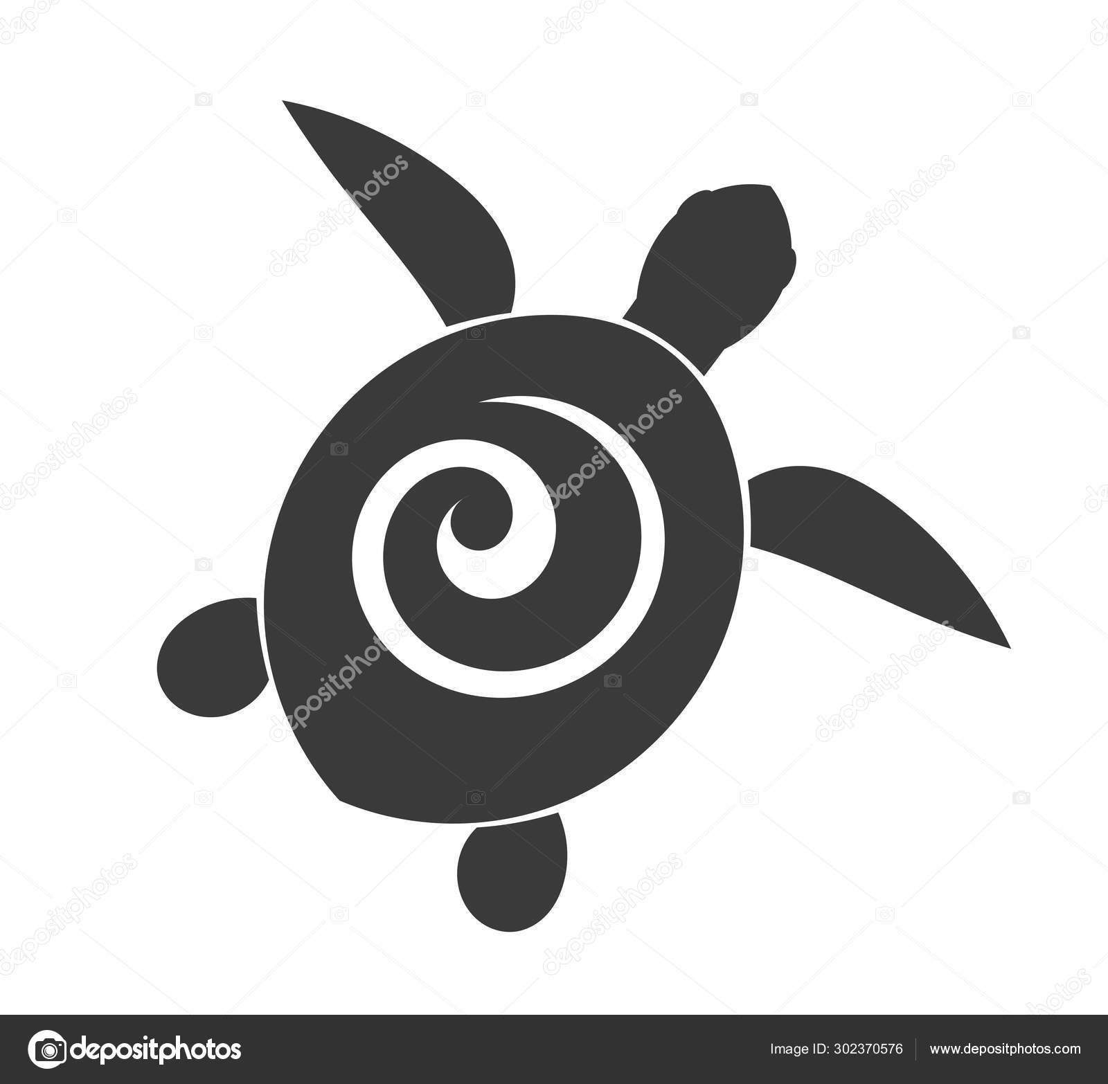 Black turtle icon. Stock Vector Image by ©Studiobarcelona #302370576