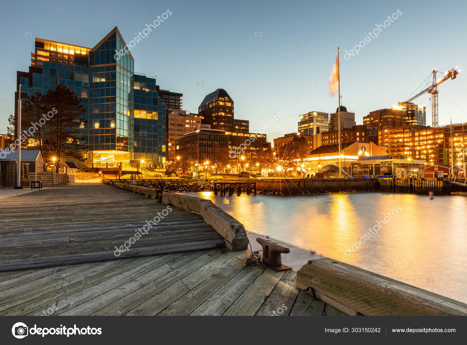 Halifax Waterfront Night