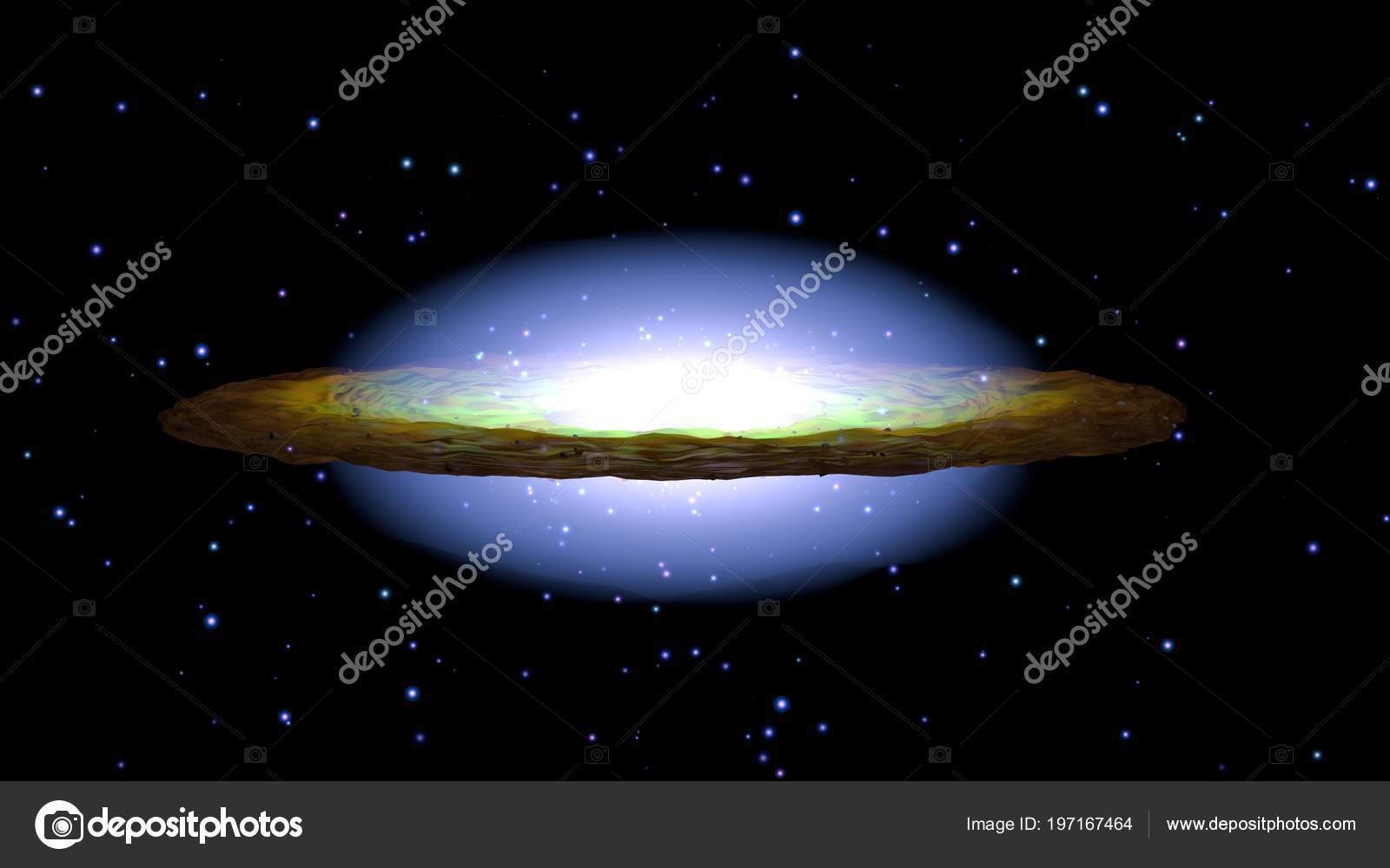 Sombrero Galaxy M104 Planet