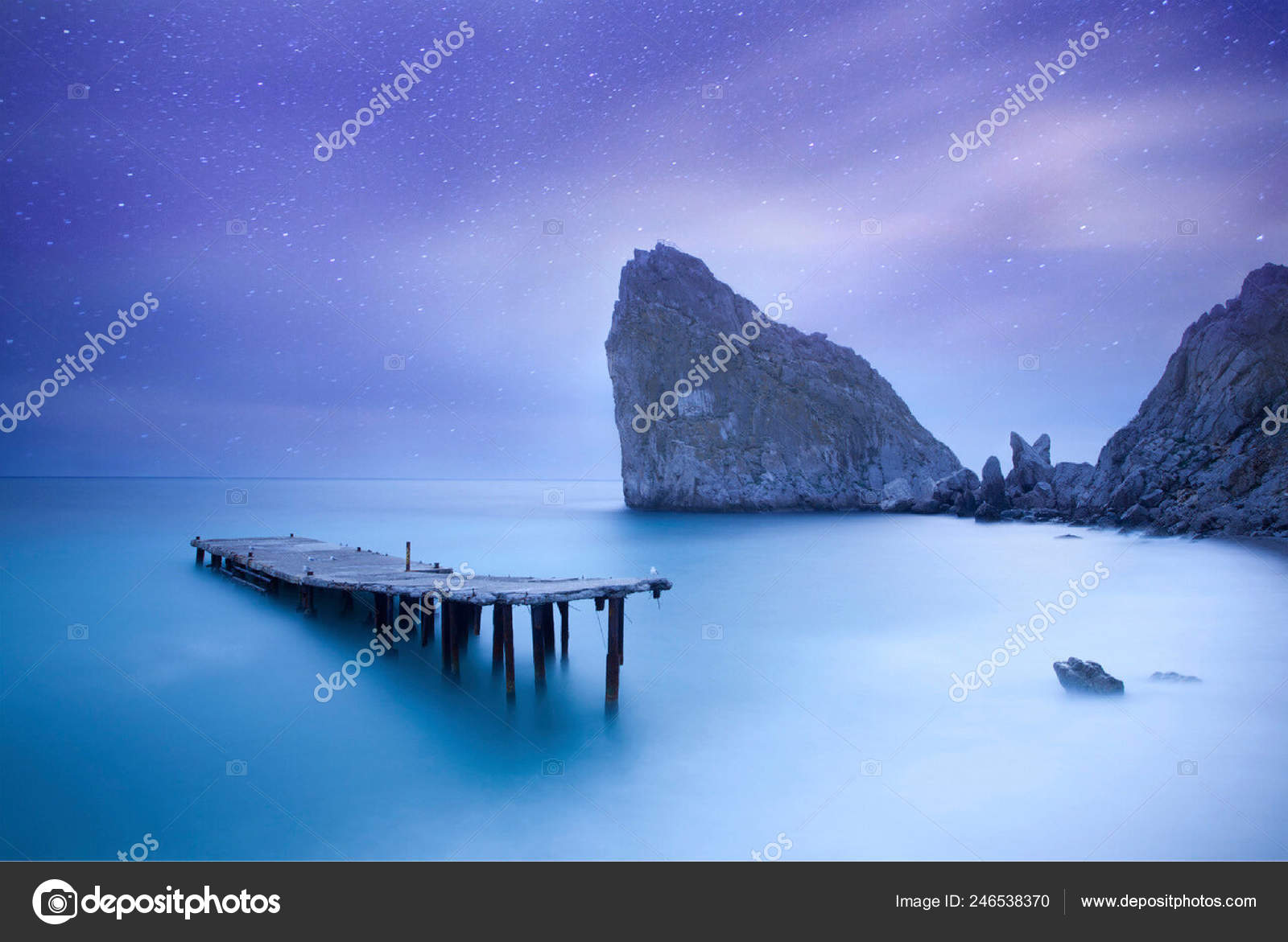 Blue Relax Landscape High Resolution Picture — Stock Photo © a.safin ...