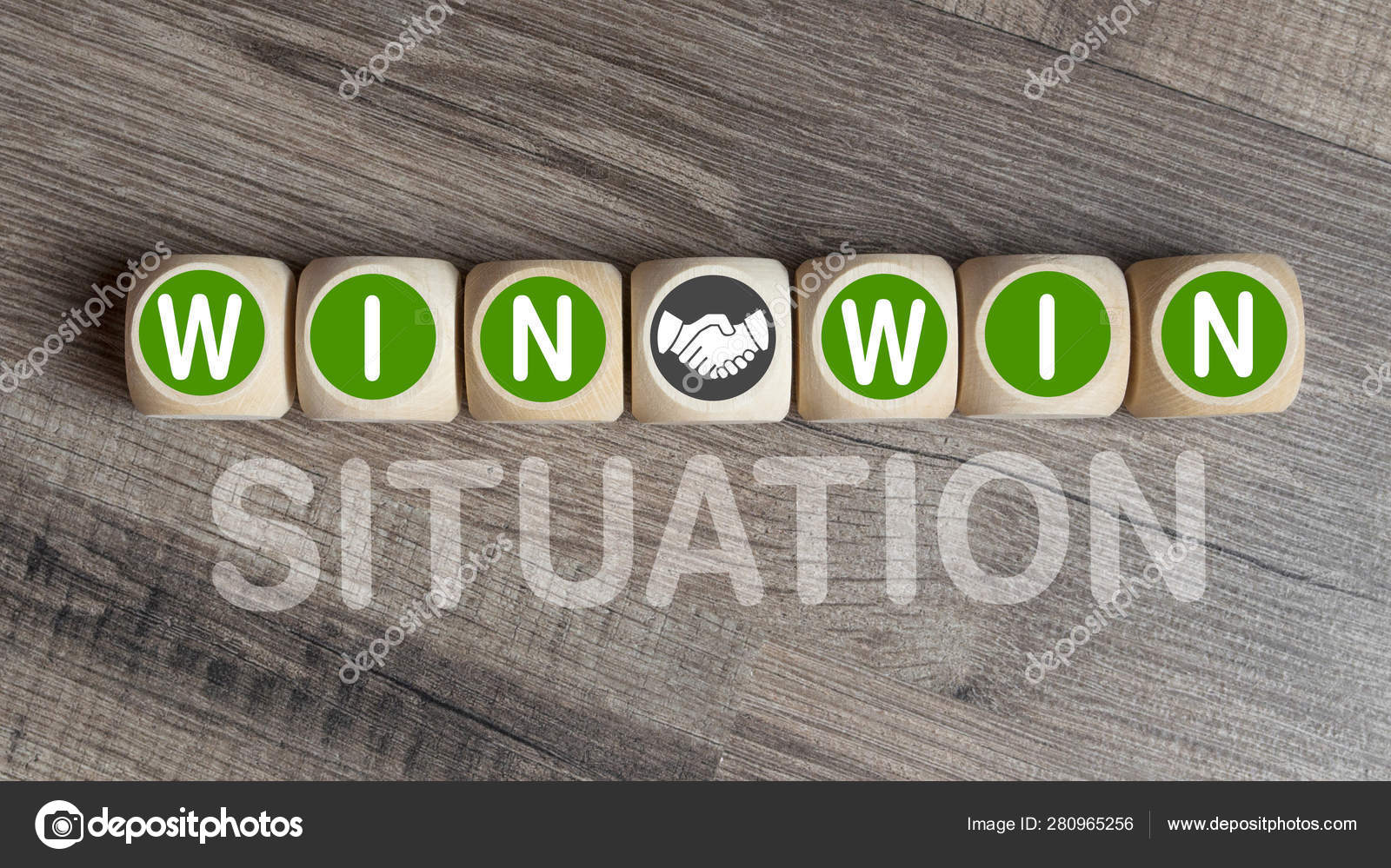 Cubes Dice Handshake Icon Win Win Situation Stock Photo by ©stockwerk ...