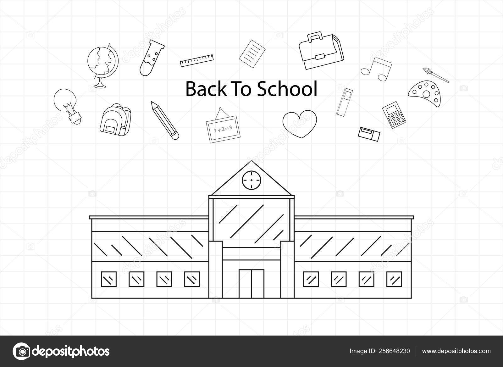 Element Learning Futuristic Design Vector Illustration — Stock Vector ...