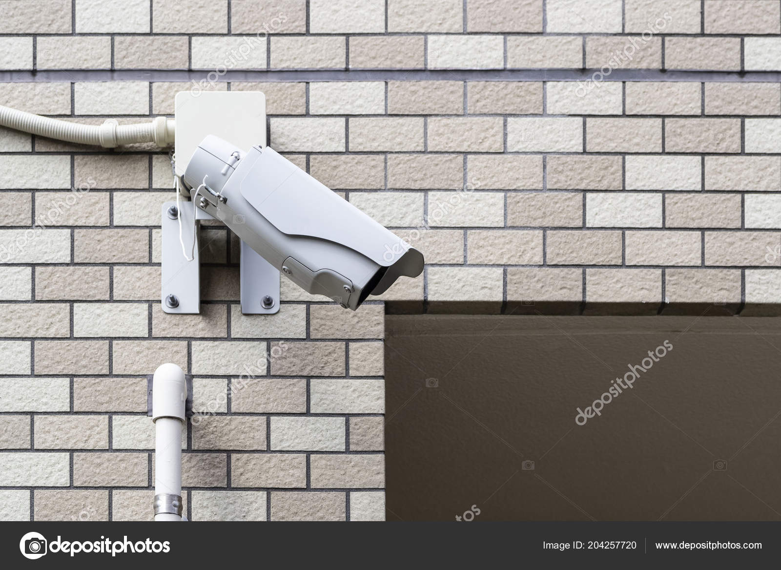Cctv Security Camera Building Wall Stock Photo by ©Torsakarin 204257720