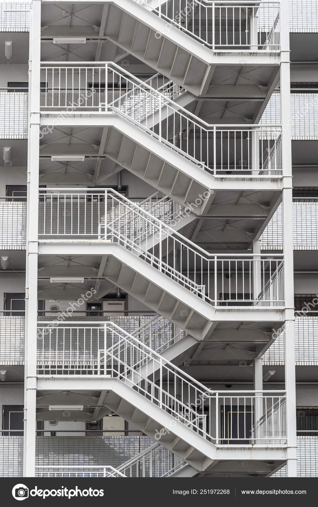 Outdoor Building Stairs