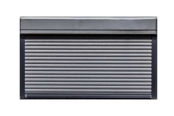 Silver Aluminum Window Roll Isolated White Background Stock Photo by ...