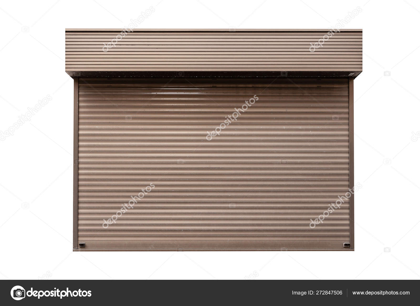 Aluminum Window Roll Isolated White Background Stock Photo by ...