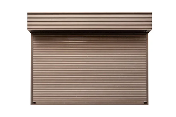 Silver Aluminum Window Roll Isolated White Background Stock Photo by ...