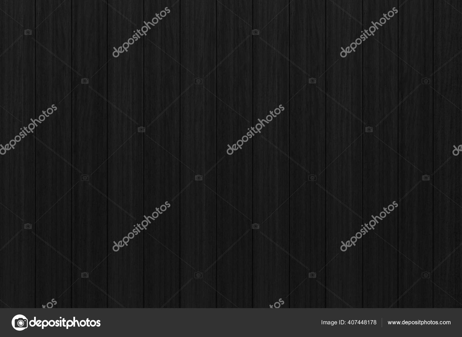 Wood Plank Black Timber Texture Seamless Background Stock Photo by ...