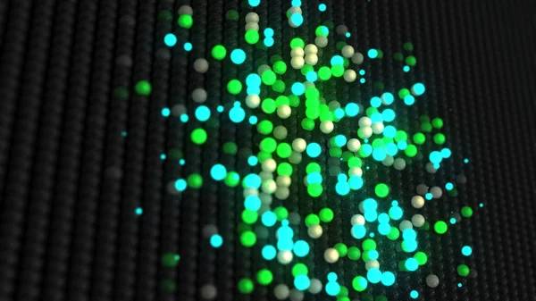 Popular Abstract led wall light Futuristic digital wave background 3d ...