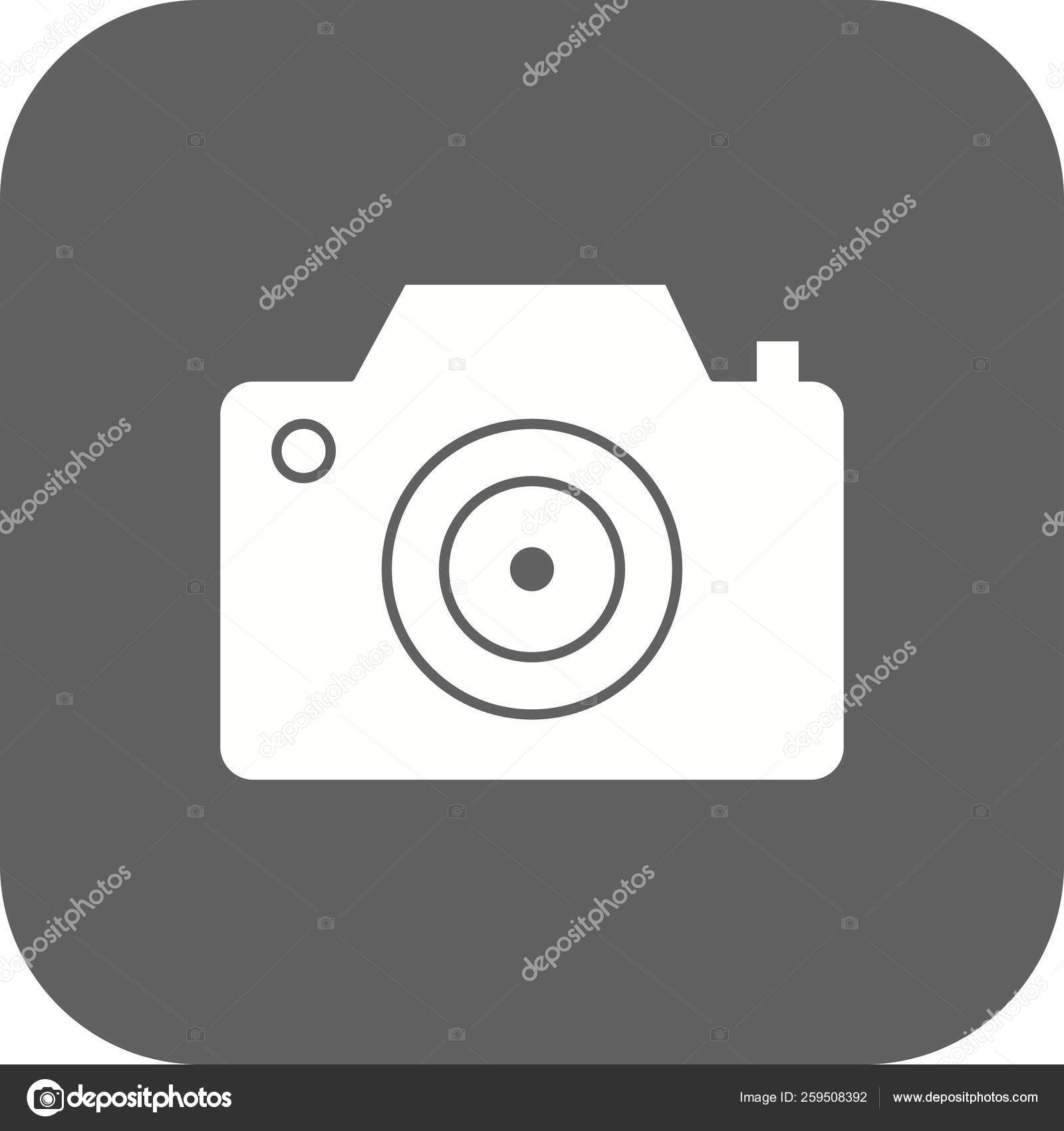 Illustration Camera Icon — Stock Photo © IYIKON #259508392