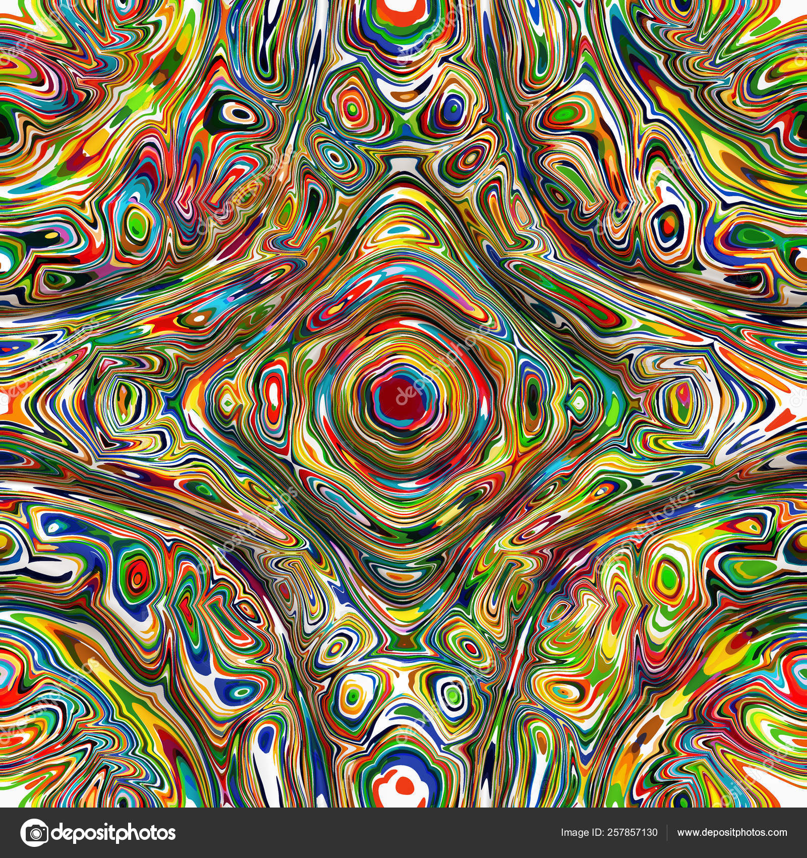 Seamless Texture Star Shape Complex Colorful Pattern ⬇ Stock Photo ...