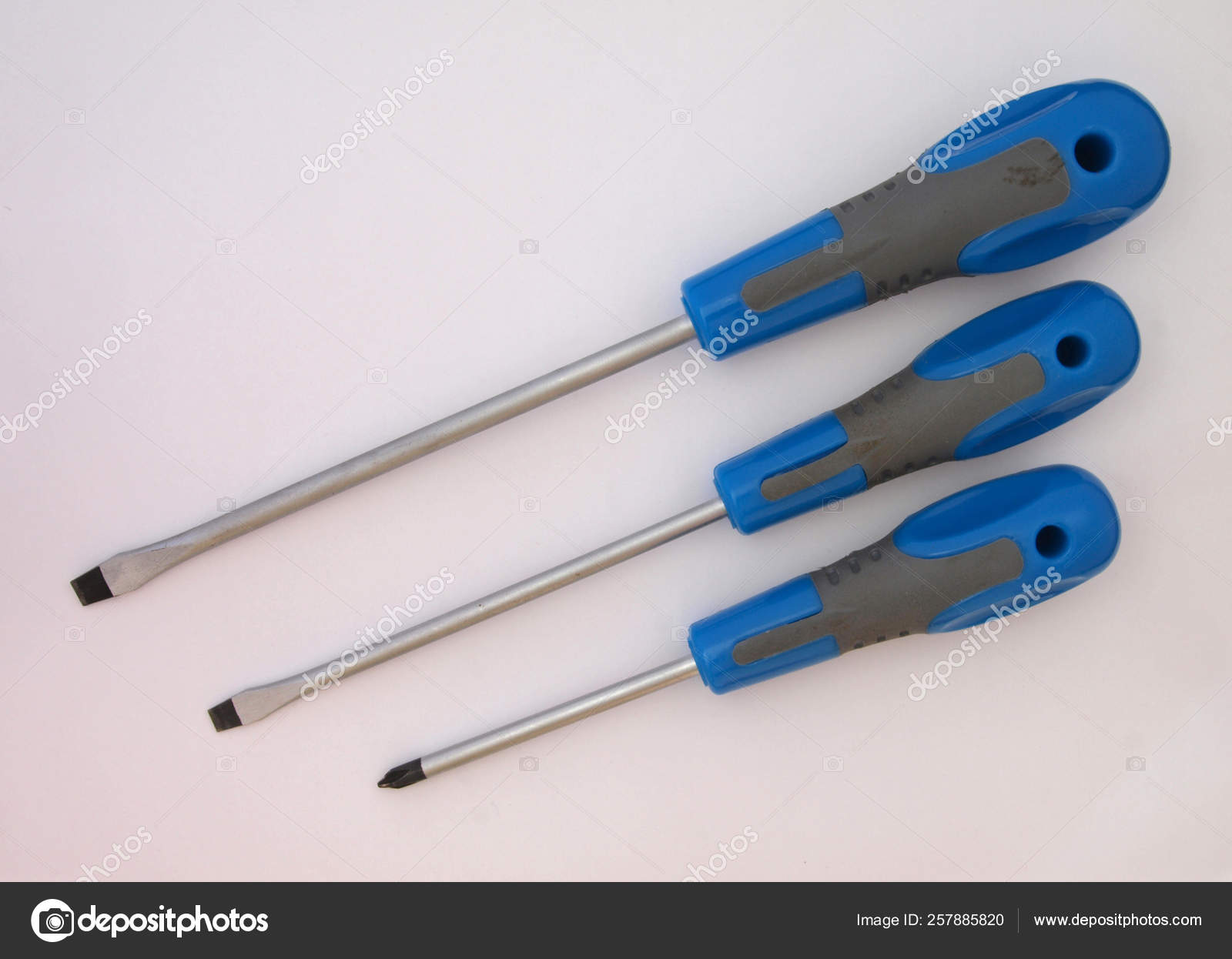 Set Three Assorted Screw Drivers Stock Photo by ©YAYImages 257885820