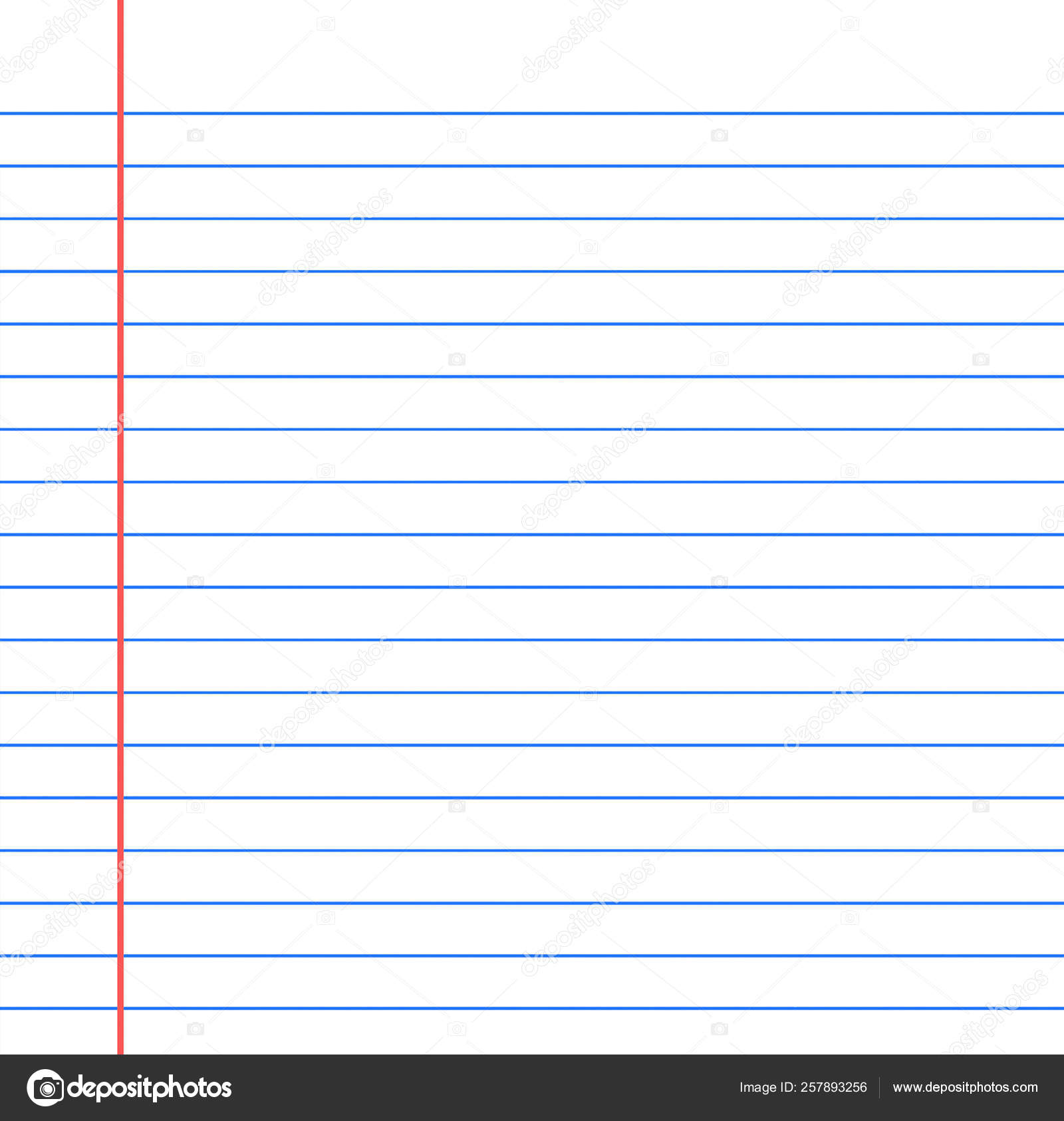 Lined Notebook Paper Texture