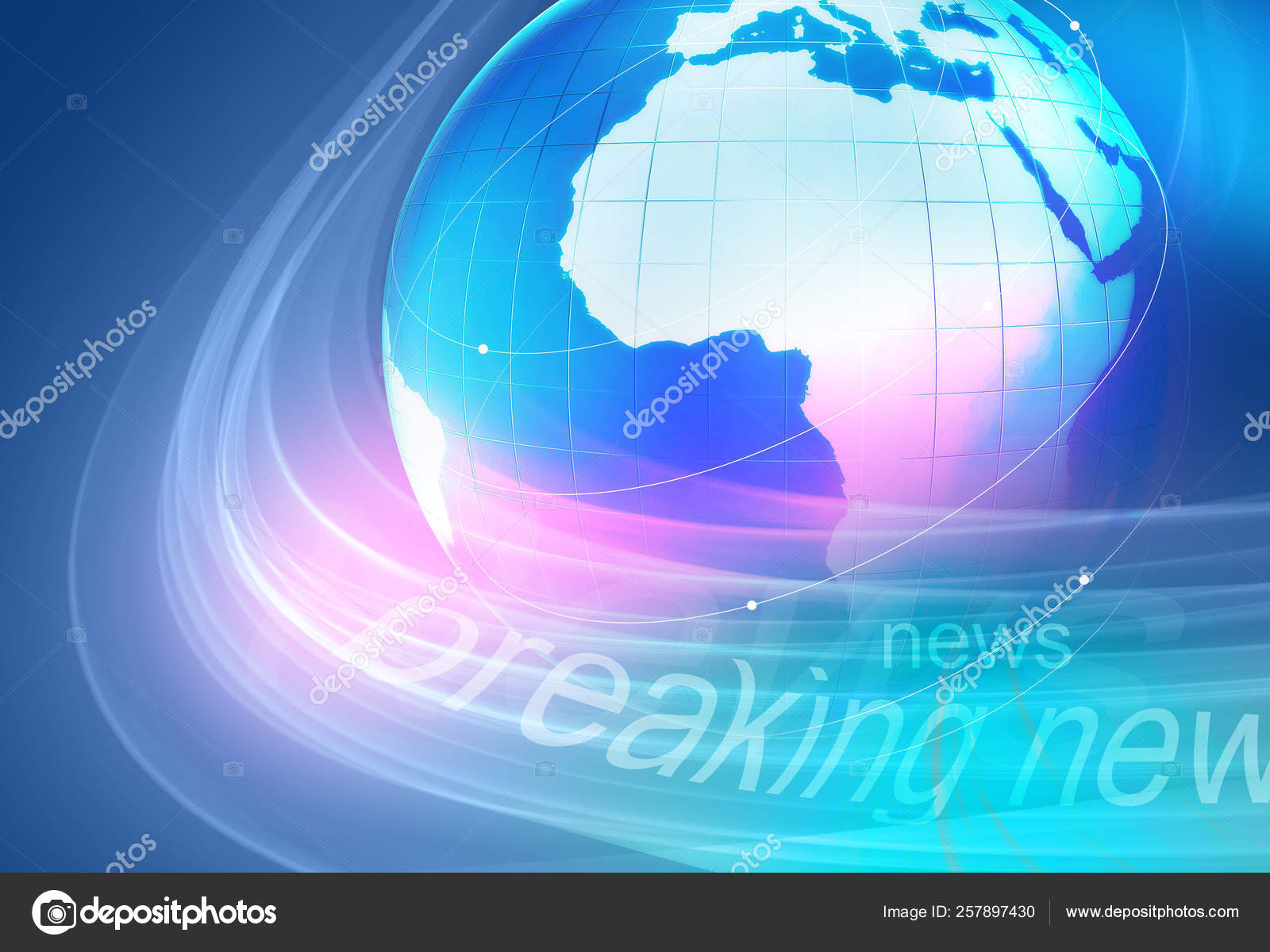 Breaking News Background Modern Digital Concept Stock Photo by ...