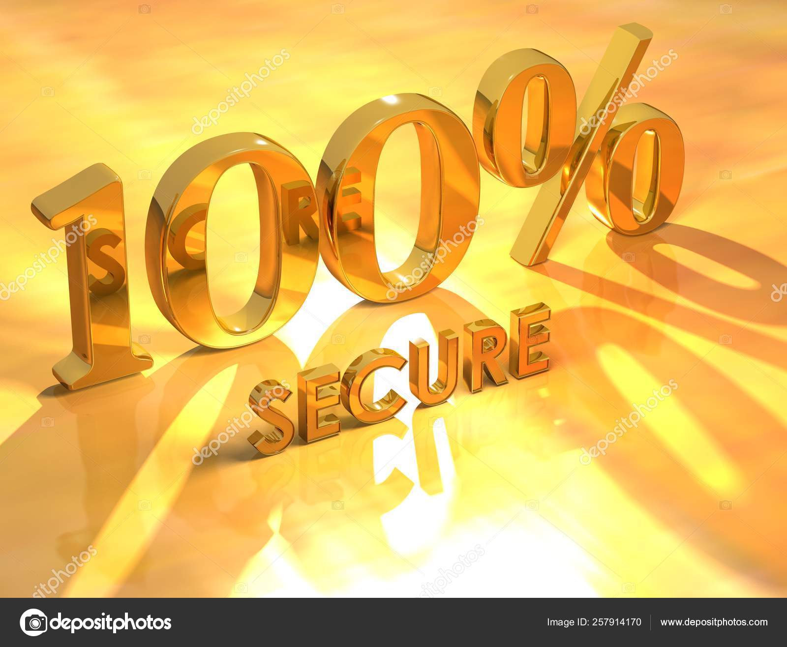 100 Secure Yellow Background Stock Photo by ©YAYImages 257914170