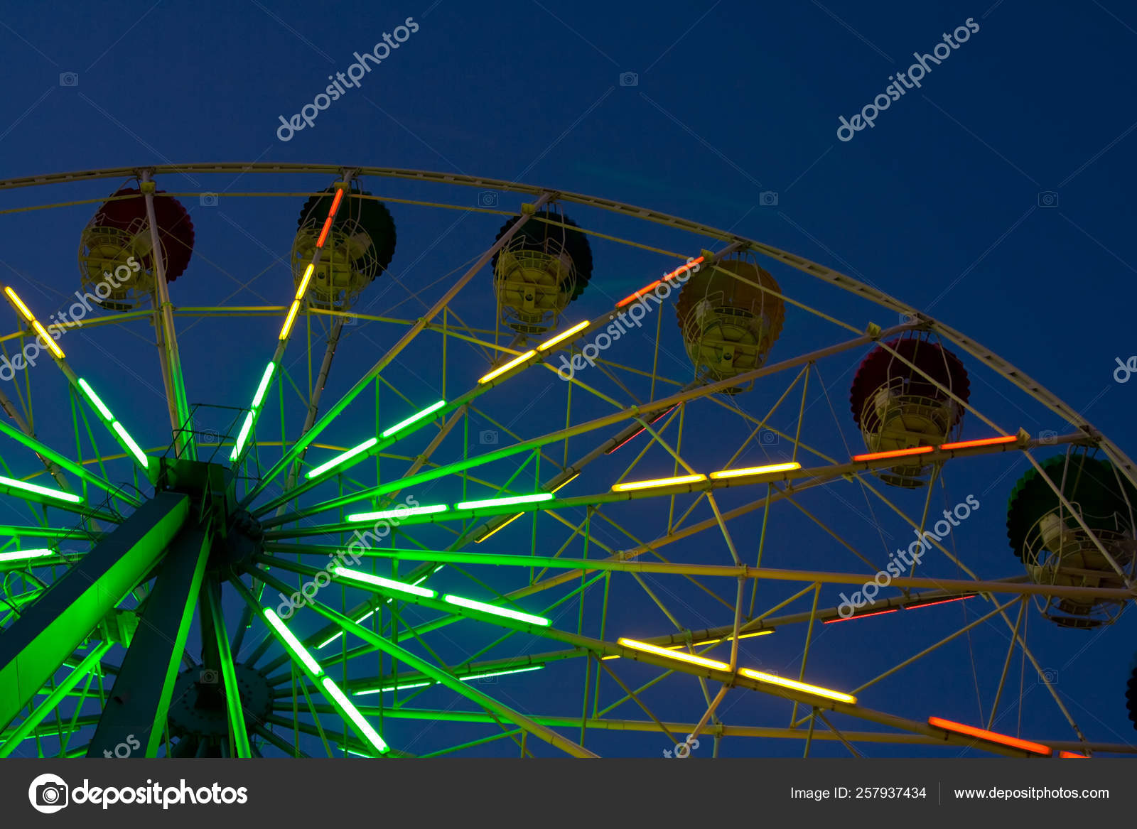 Abstract Ferris Wheel