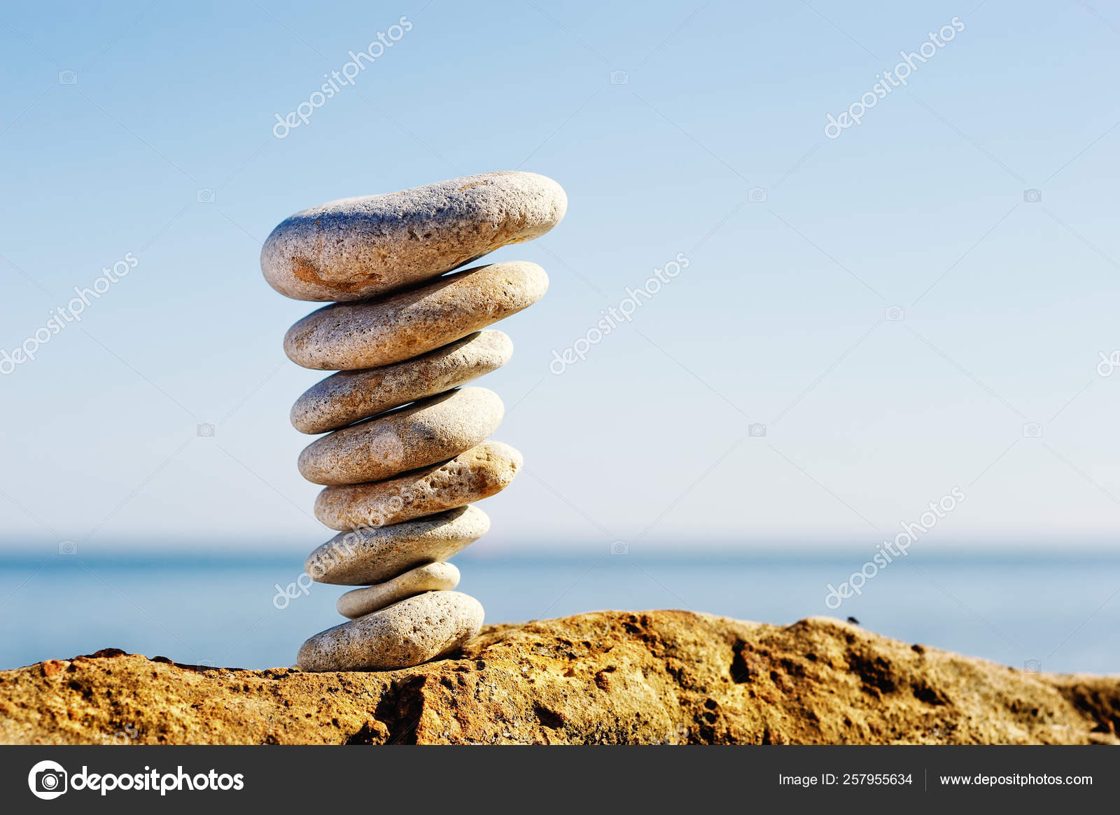 Inverted Bottom Pyramid Stand Cliff Stock Photo by ©YAYImages 257955634