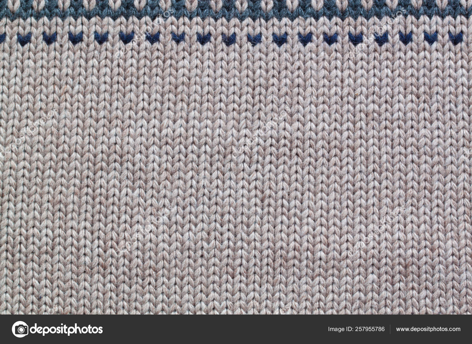 Grey Beige Realistic Knitting Pattern Wool Stock Photo by ©YAYImages ...