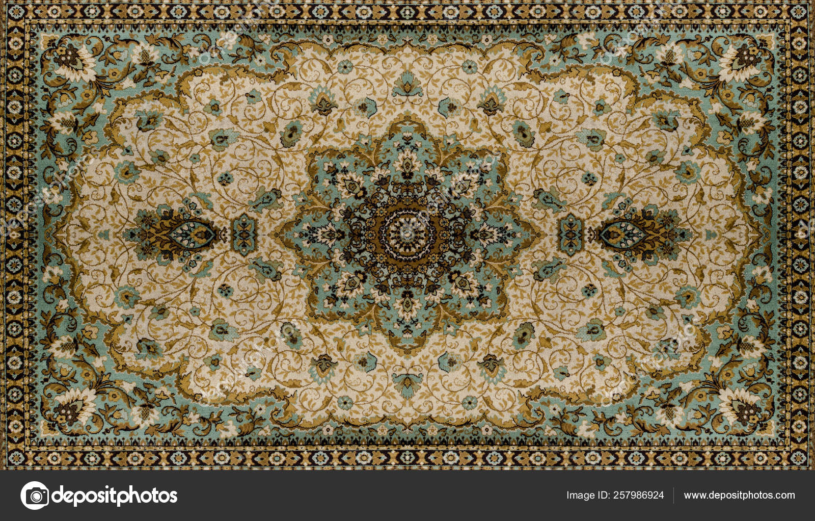 Persian Carpet Texture Abstract Ornament Mandala Pattern Middle Eastern ...