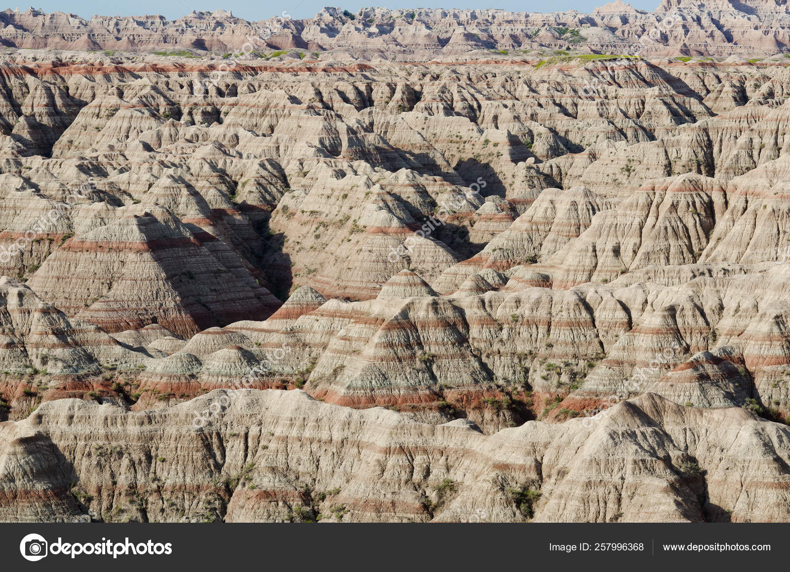 Badlands Seen Big Badlands Overlook Northeast Entrance Badlands ...