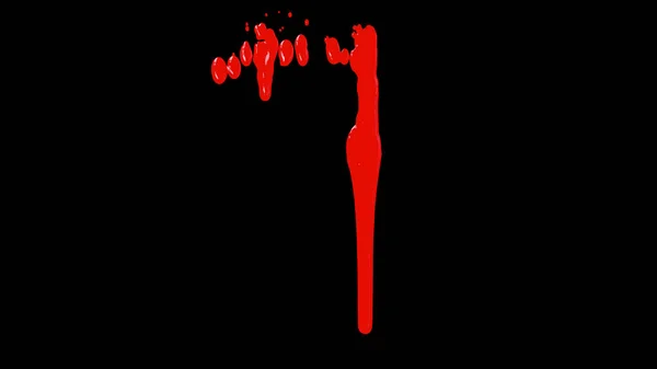 Blood Dripping Transparent Background Alpha Channel Easy Use Motion ...