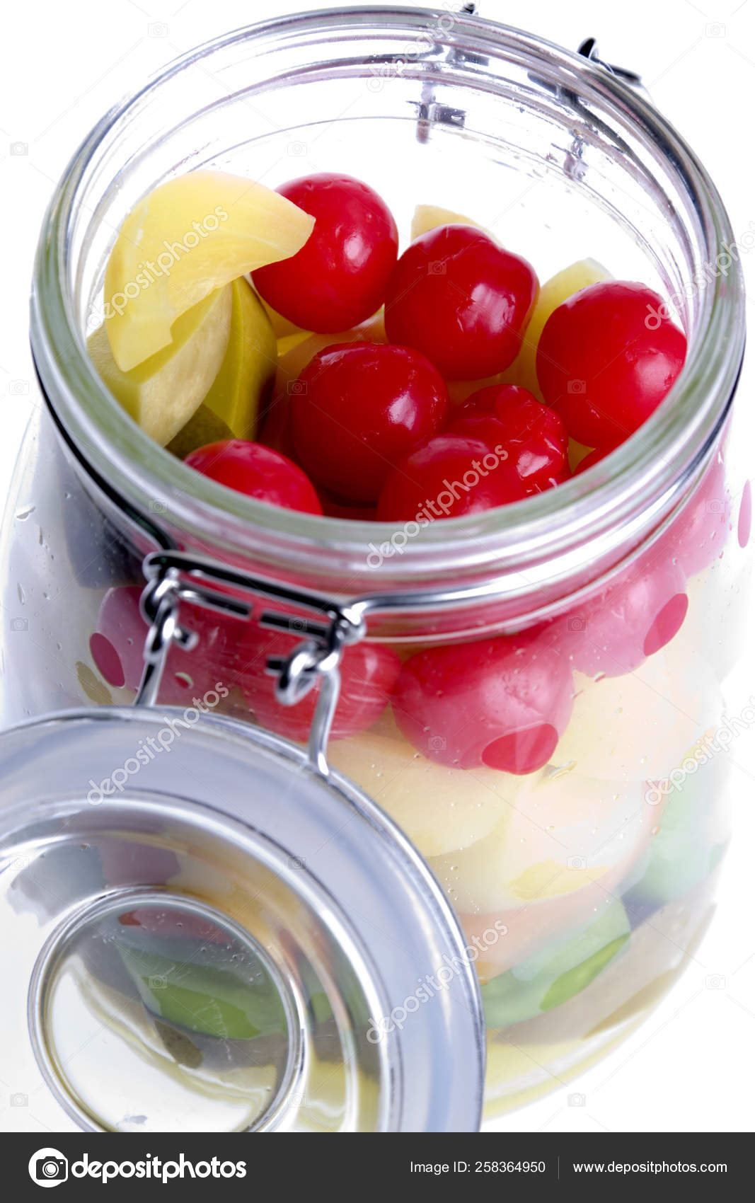 Isolated Image Varieties Pickles — Stock Photo © YAYImages #258364950