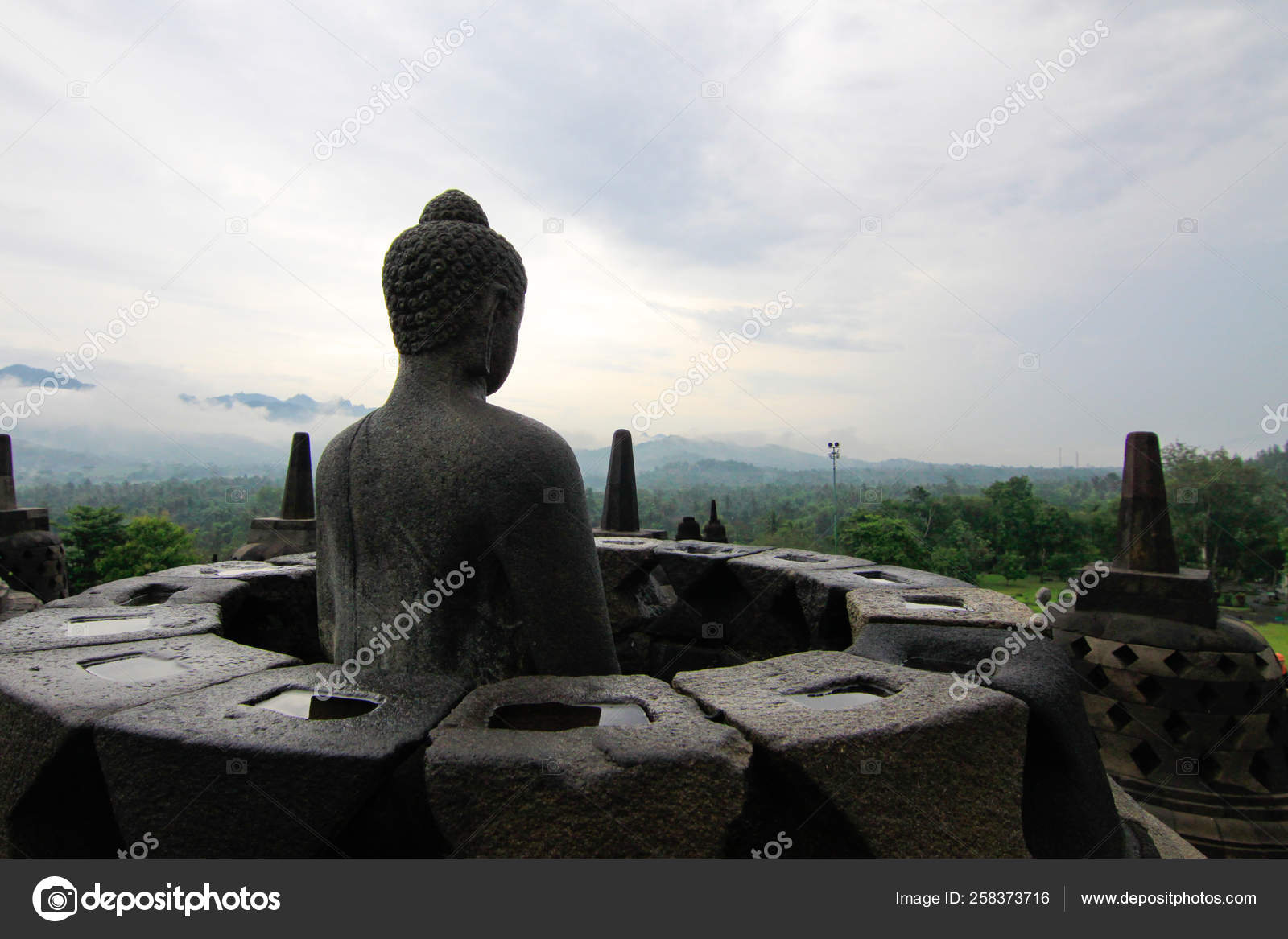 Borobudur Temple Yogyakarta Java Island Indonesia — Stock Photo ...