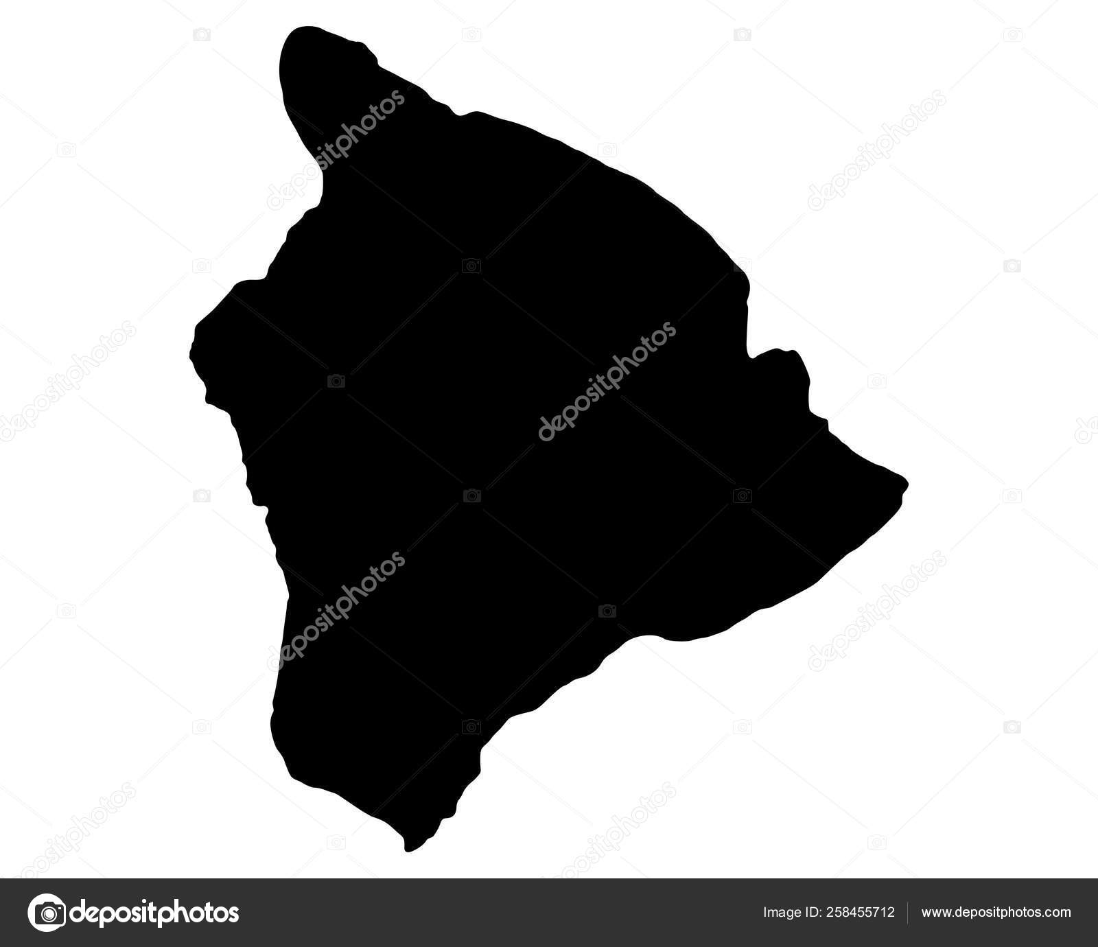 Map Hawaii Simple Graphic Geography Map Stock Photo by ©YAYImages 258455712
