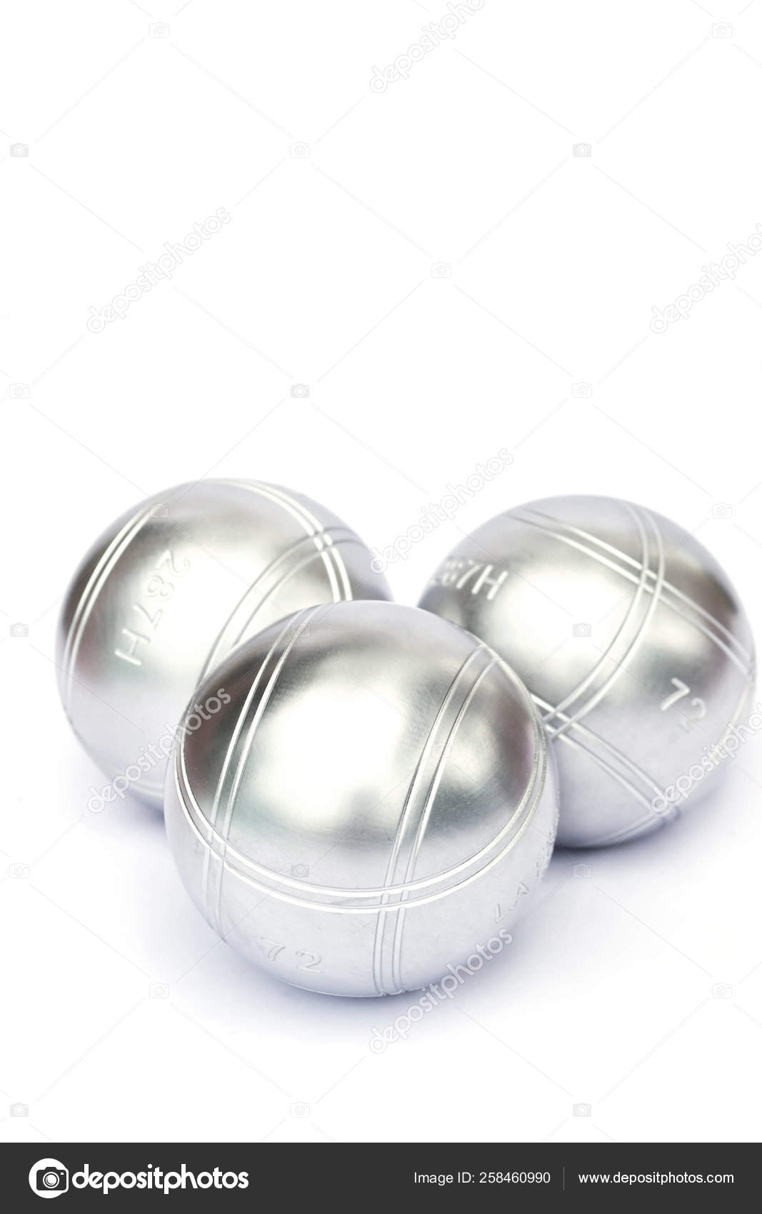 Petanque White Background Stock Photo by ©YAYImages 258460990