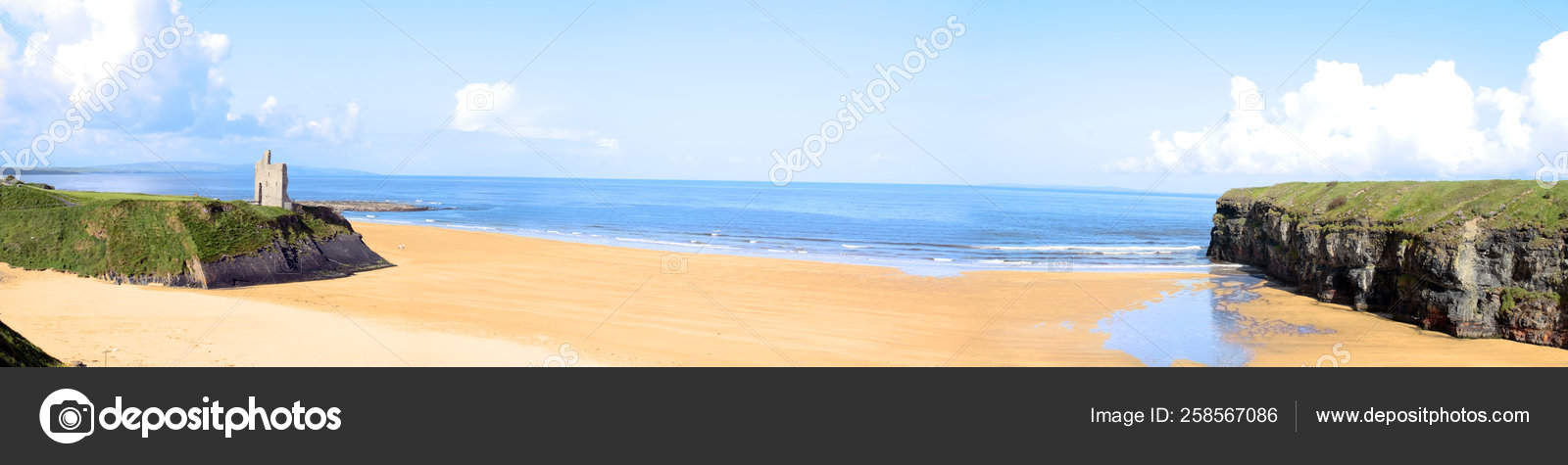 View Beach Ballybunion Kerry Ireland Stock Photo by ©YAYImages 258567086