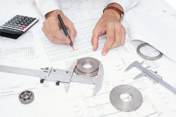 Quality Assurance Made Details Mechanical Engineering Stock Photo by ...