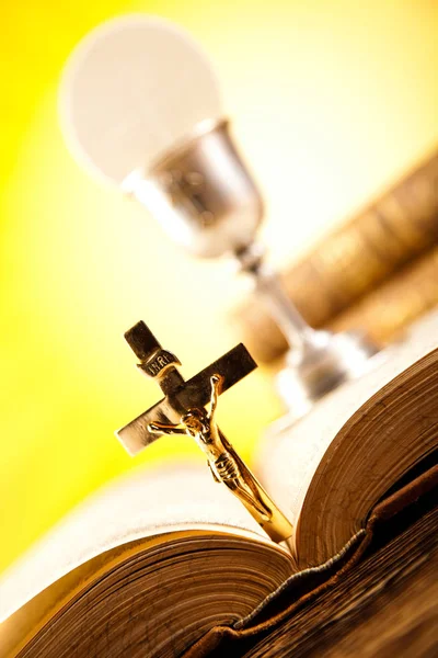 Eucharist Sacrament Communion Bright Background Saturated Concept ...