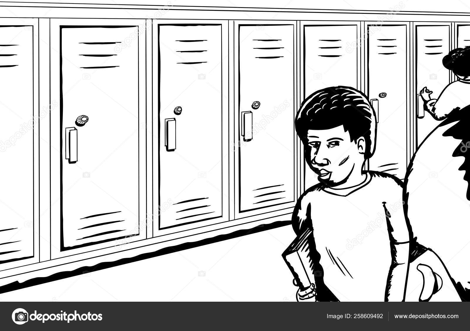 Outline Group Students School Hall Talking Stock Photo by ©YAYImages ... Outline Group Students School Hall Talking Stock Photo by ©YAYImages ...