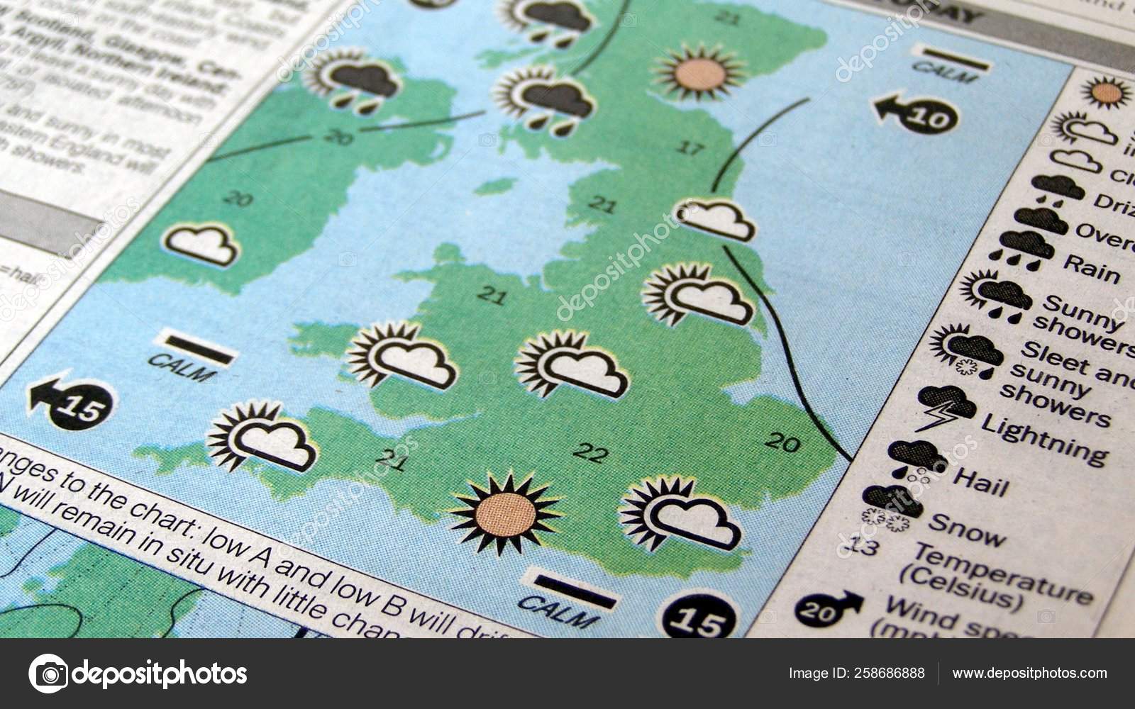 Weather Forecast Newspaper