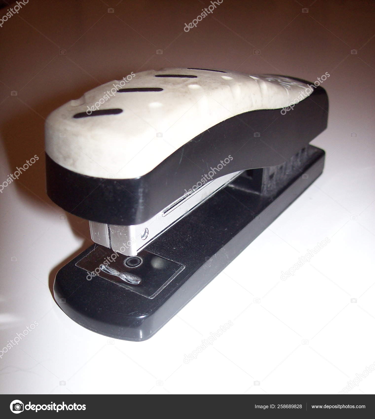 Standard Office Stapler White Background — Stock Photo © YAYImages ...