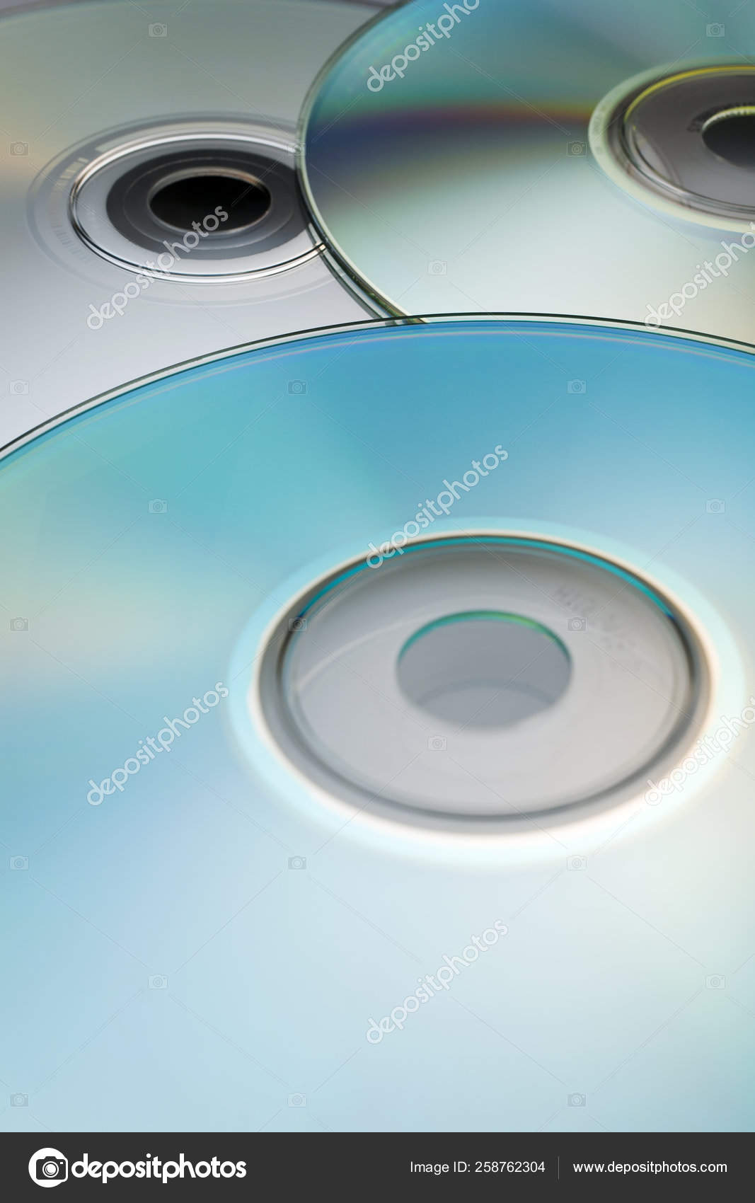 Digital Discs Background Cdr Dvd — Stock Photo © YAYImages #258762304