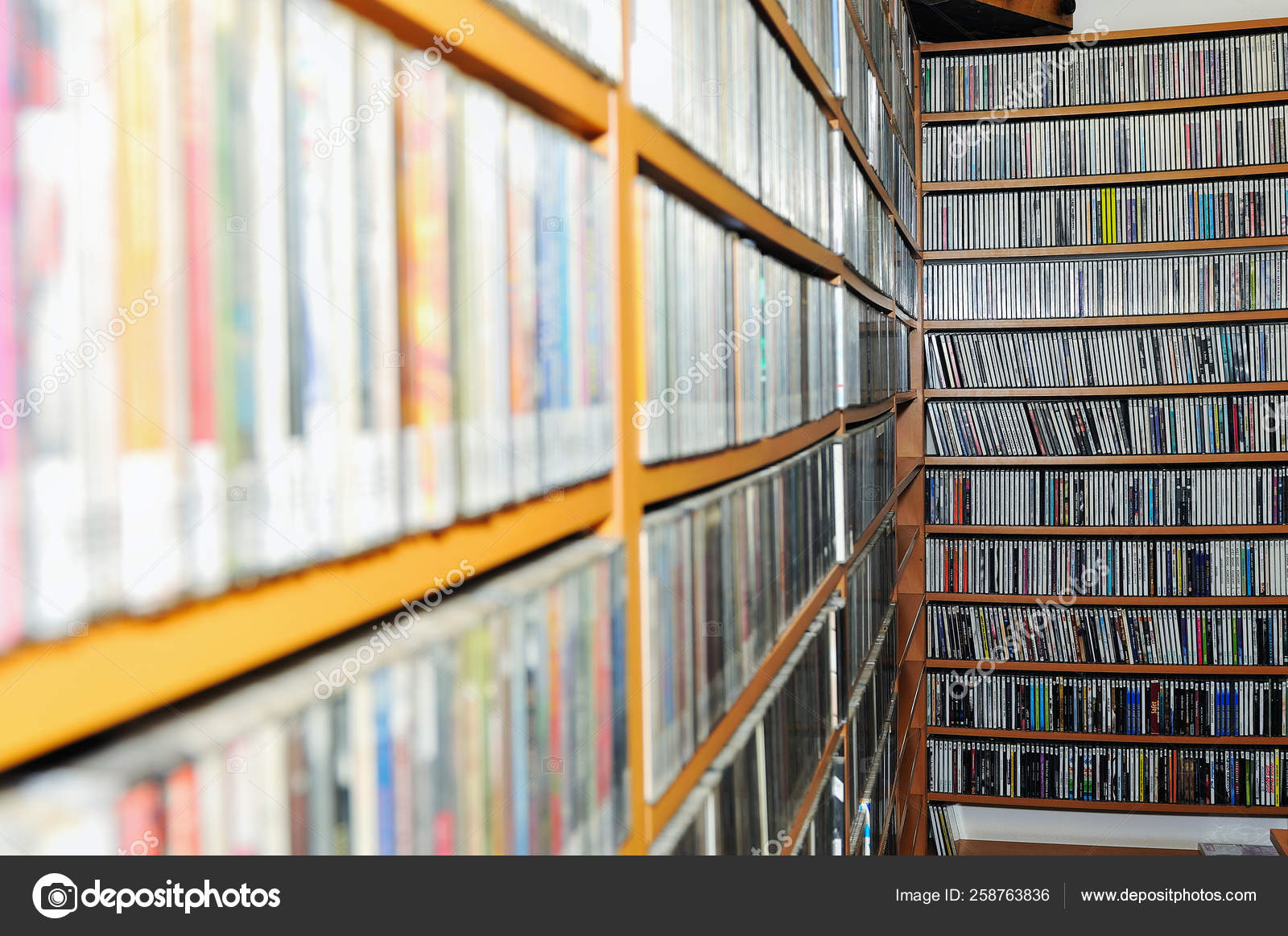 Music Dvd Plates Collection Library Archive Stock Photo by ©YAYImages ...
