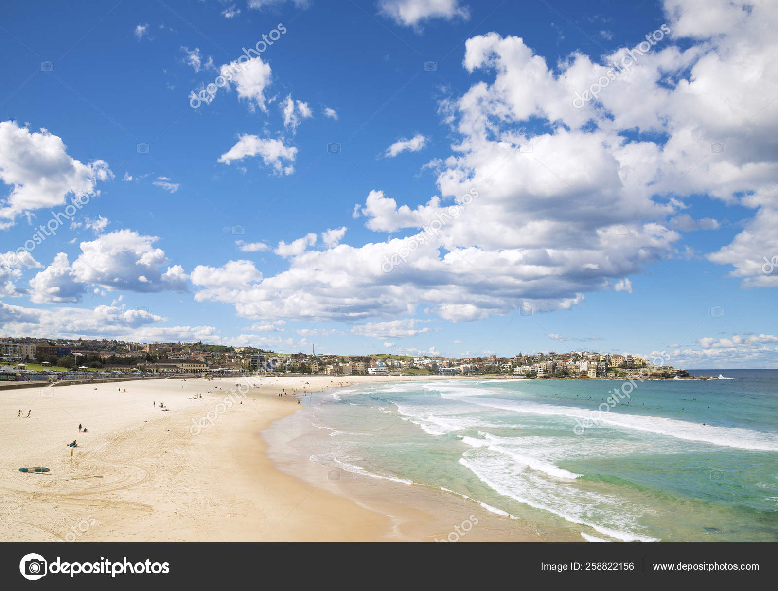 Bondi Beach View Sydney Australia Sydney Australia Stock Photo by ...