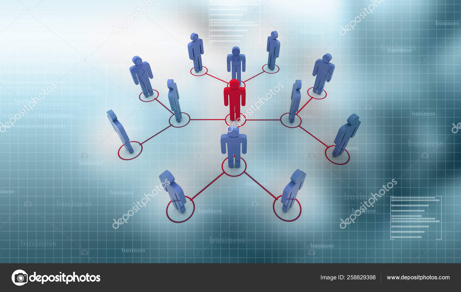 Organization Chart Abstract Background Stock Photo by ©YAYImages 258829398