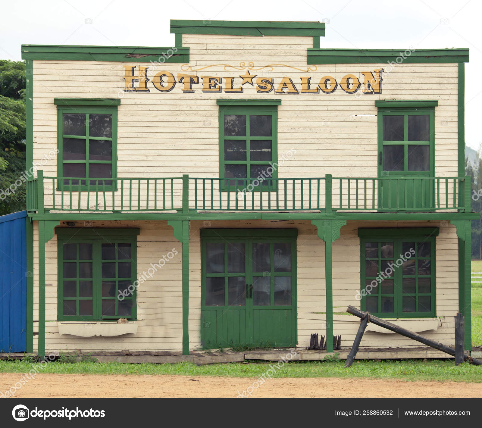 Saloon Hotel Wild West Style — Stock Editorial Photo © YAYImages #258860532
