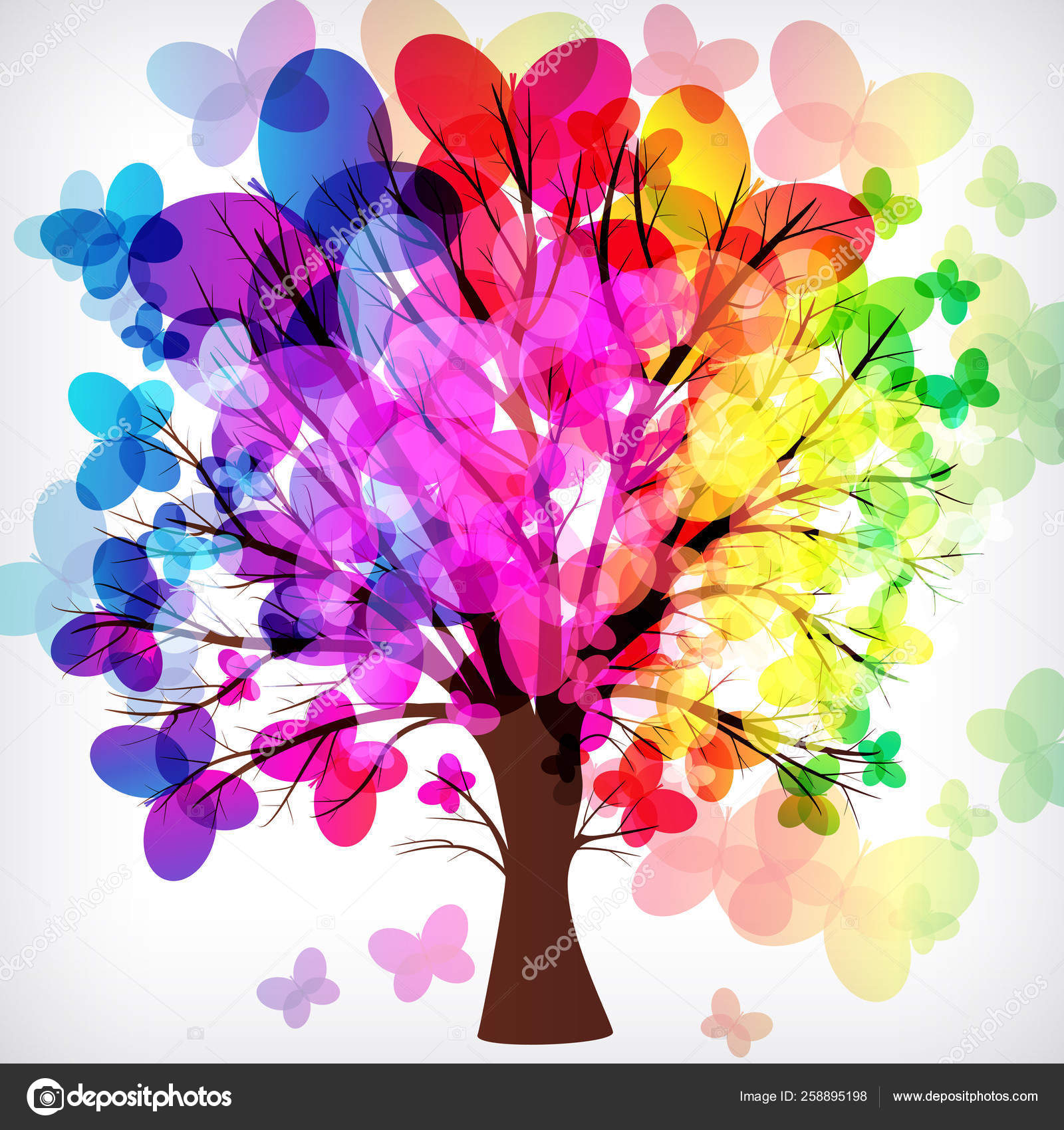 Abstract Tree Branches