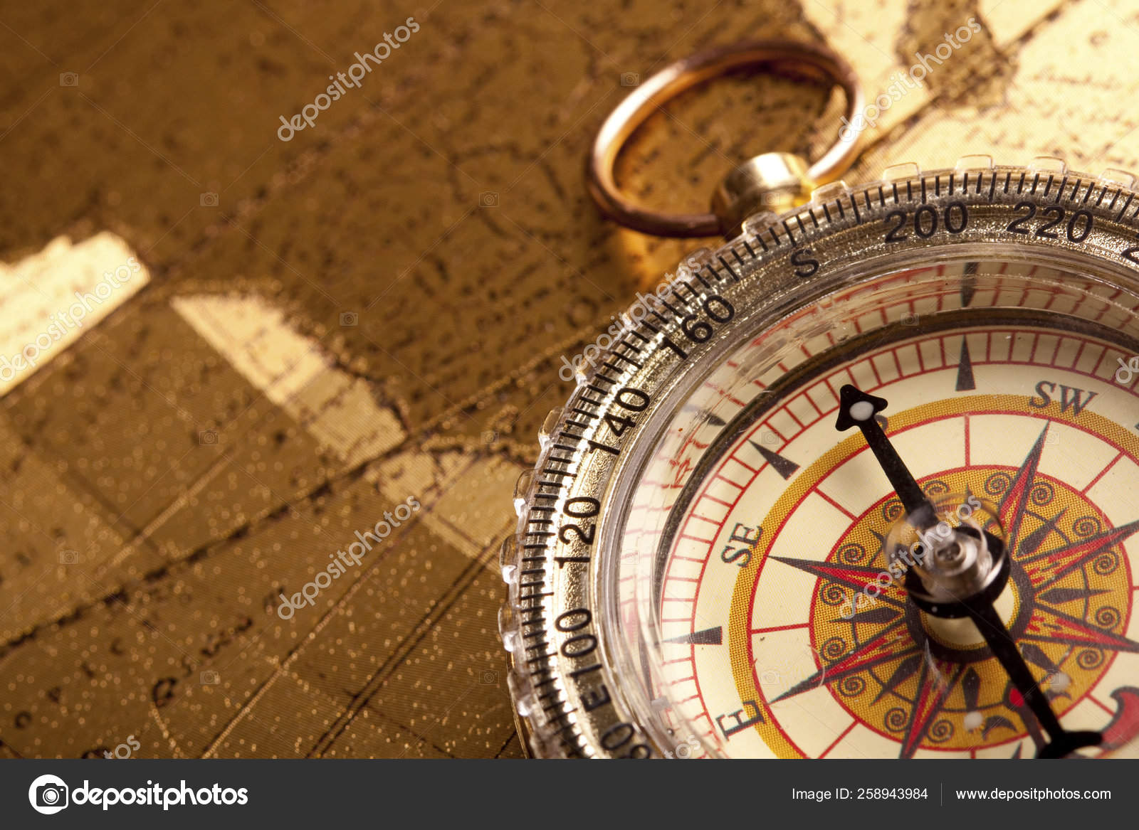 Old Maps Compass Stock Photo by ©YAYImages 258943984