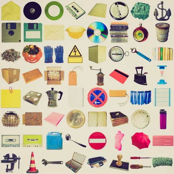 Big Collection Different Objects Isolated Owhite Background — Stock ... Big Collection Different Objects Isolated Owhite Background — Stock ...