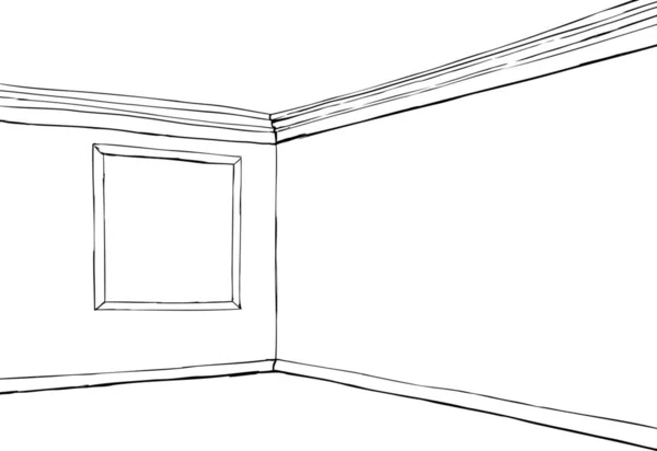 Cartoon Empty Room Background