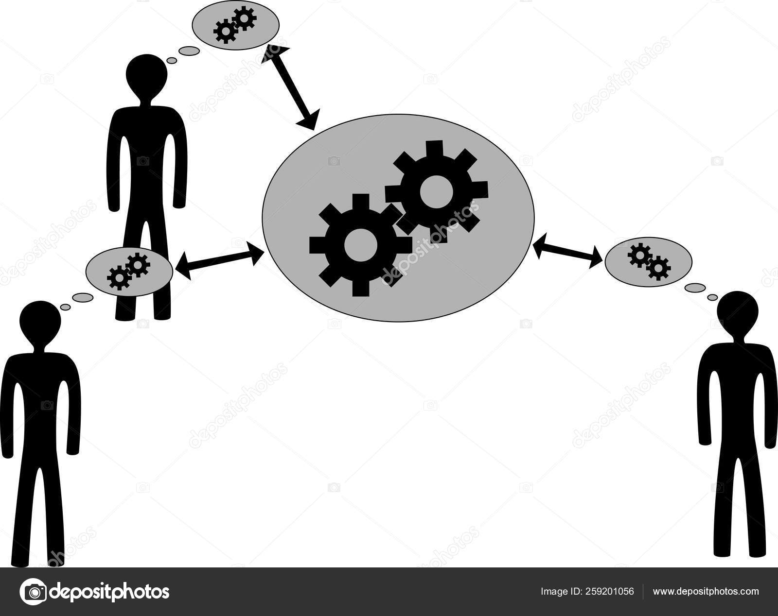 Scheme Thinking Process Group Stock Photo by ©YAYImages 259201056