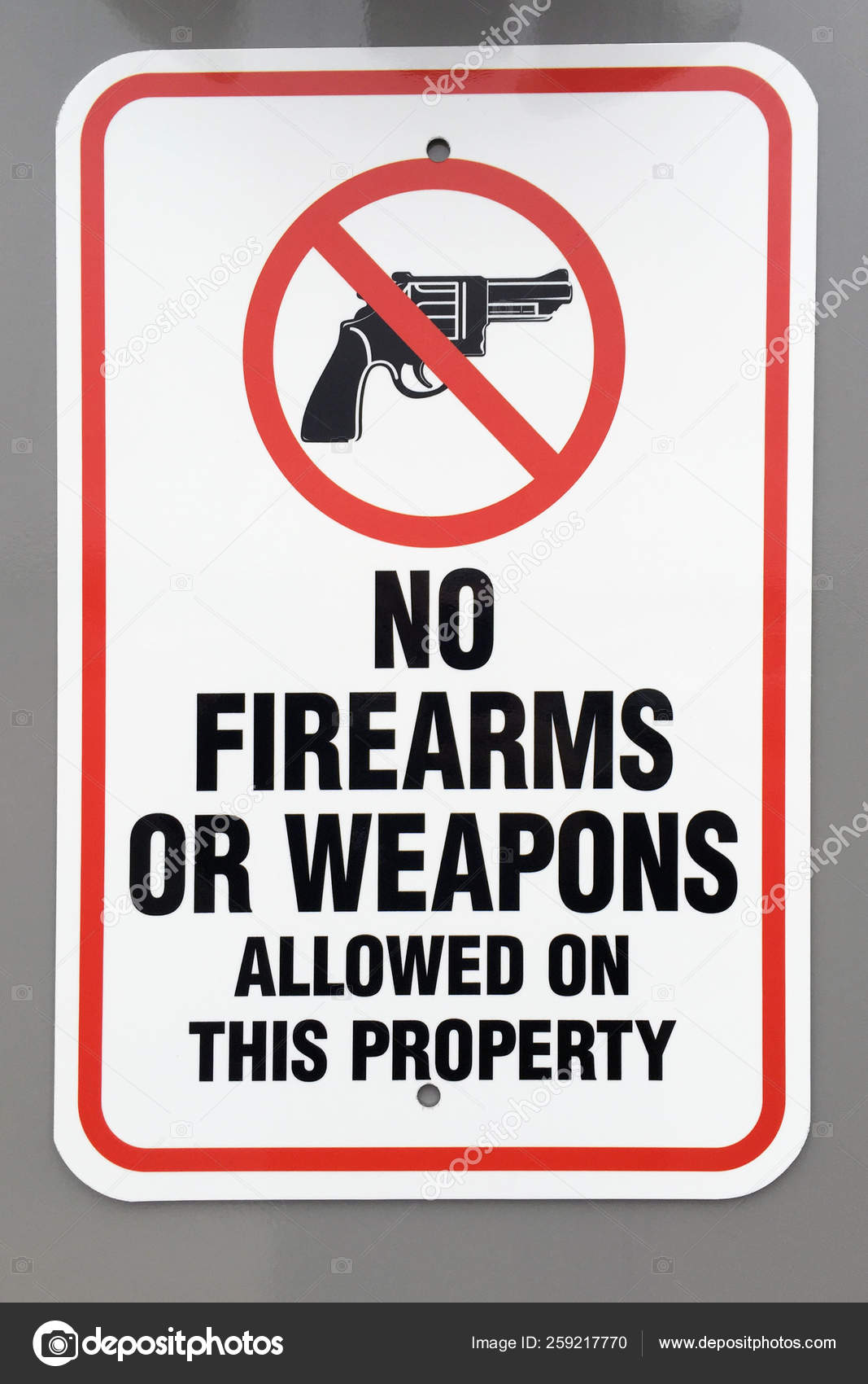 More More Private Businesses Posting Signs Keep Firearms Out Workplace ...